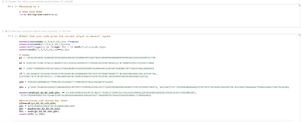 Write codes in Python to solve the following question | Chegg.com