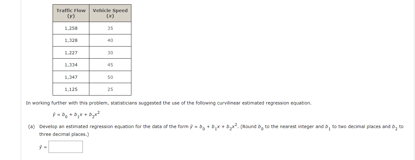 Solved A statistical program is recommended. A highway | Chegg.com