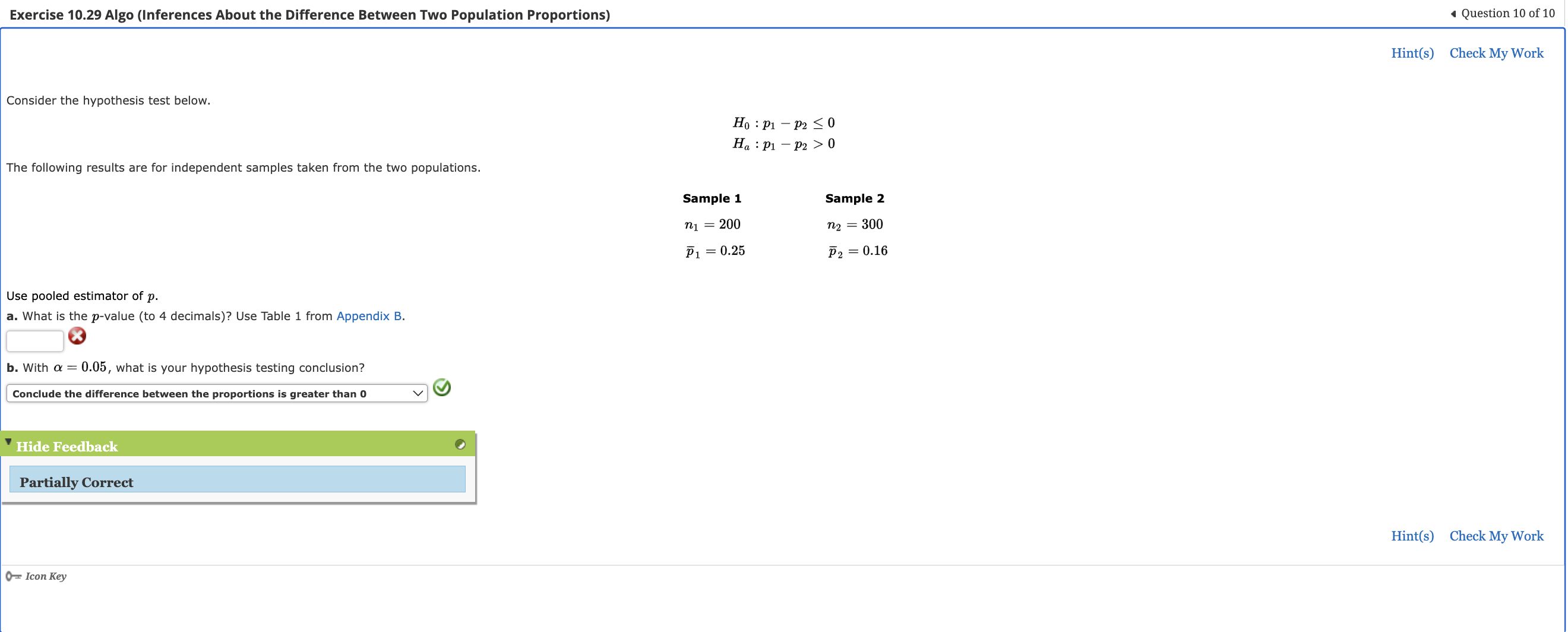 Solved Exercise 10 29 Algo Inferences About The Difference
