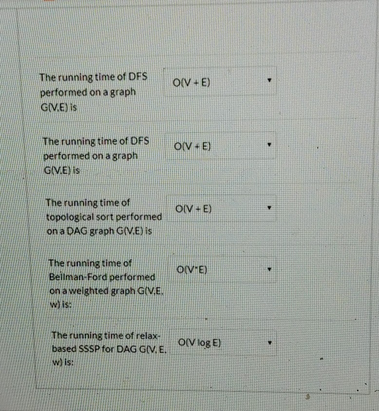Solved 1. Tree Edge: It is a edge which is present in tree | Chegg.com