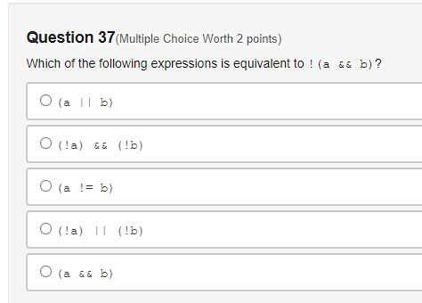 Solved Question 37(Multiple Choice Worth 2 points) Which of | Chegg.com