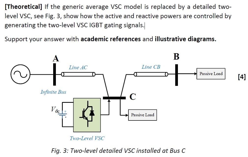 [Theoretical] If the generic average VSC model is | Chegg.com