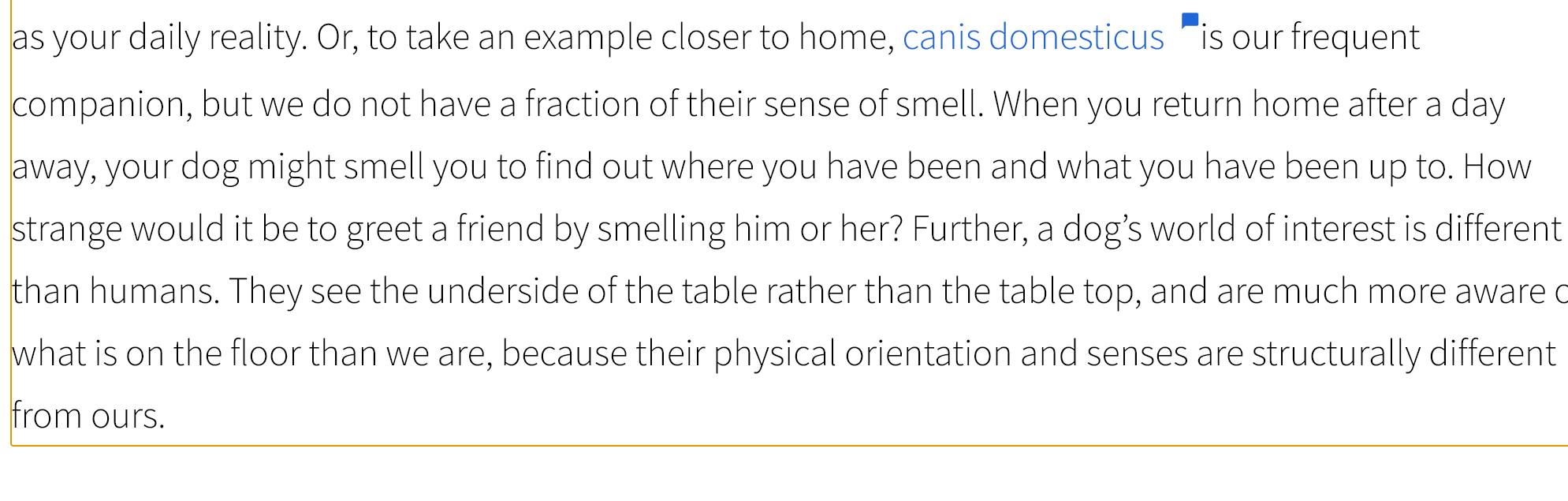 Solved The term Umwelt describes the world as it is | Chegg.com