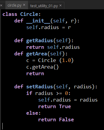Solved Exercise: Get Area Method Description In this | Chegg.com