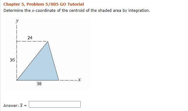 Solved Chapter 5, Problem 5/005 GO Tutorial Determine the | Chegg.com