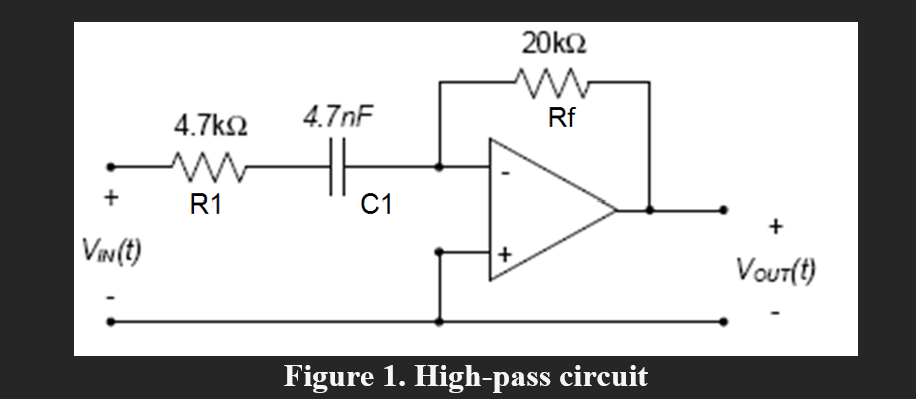 Solved 2. ﻿The circuit shown in Figure 1 ﻿is actually an | Chegg.com