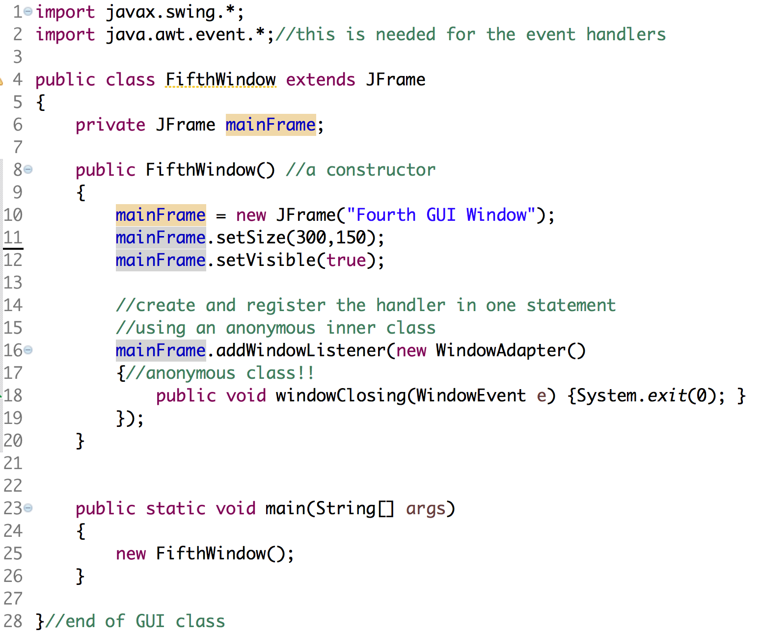 Solved Sample Programs:Type up all of the sample | Chegg.com