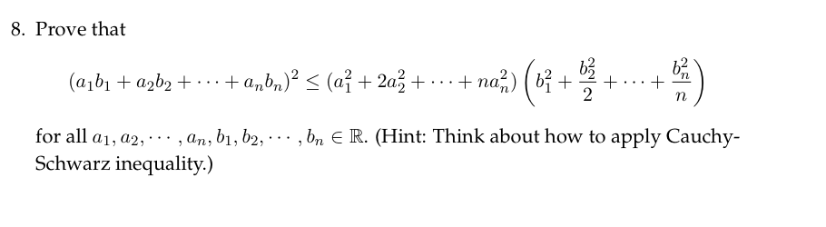 Solved 8. Prove that | Chegg.com