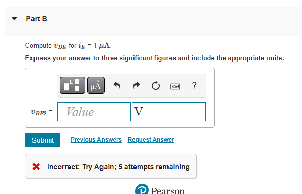 Solved Suppose that a certain npn transistor has vBE=0.7 V | Chegg.com
