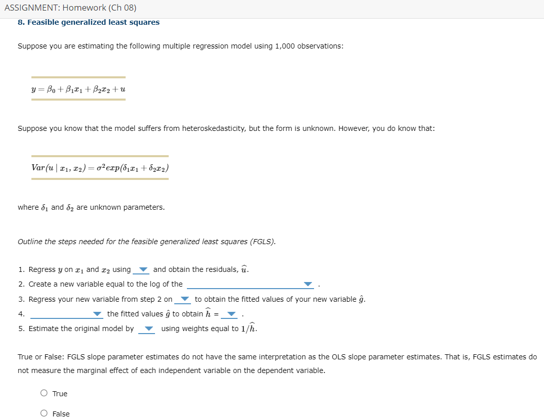 Solved Please answer all 6 parts. MUST choose from answers | Chegg.com