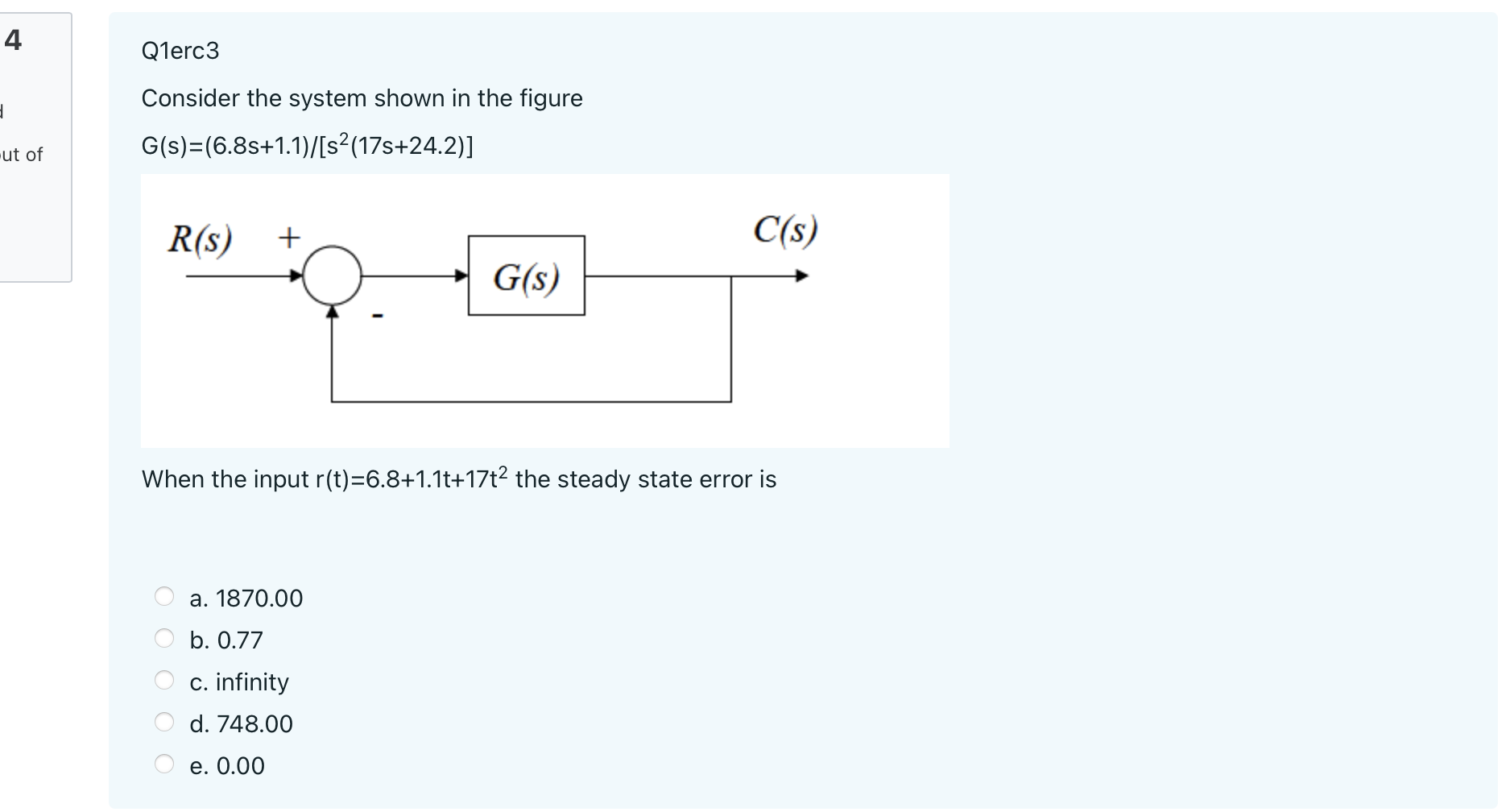 Solved Q1erc3 Consider the system shown in the figure | Chegg.com