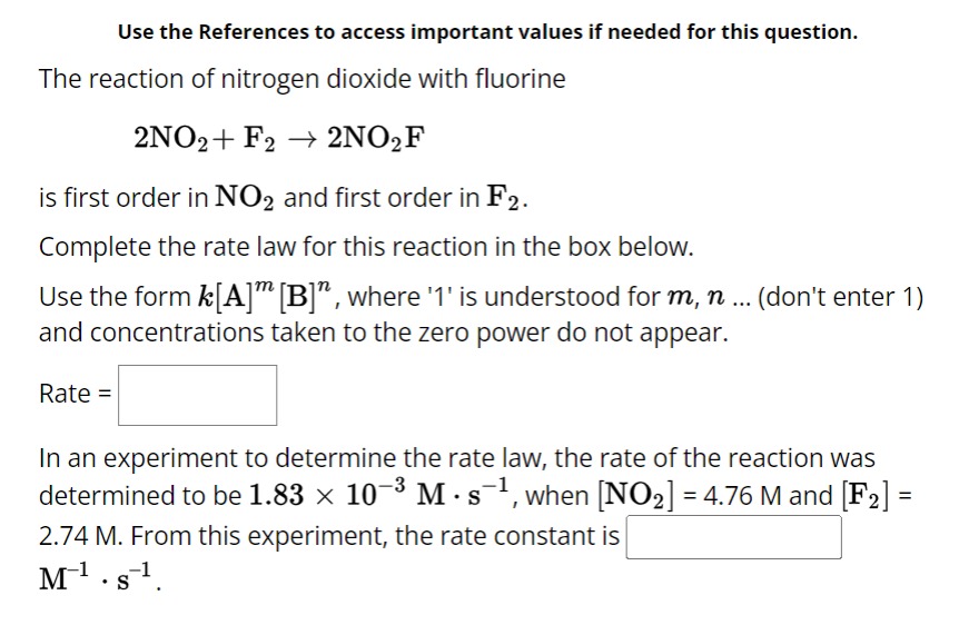 Solved Use the References to access important values if | Chegg.com