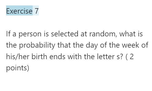Solved If a person is selected at random, what is the | Chegg.com