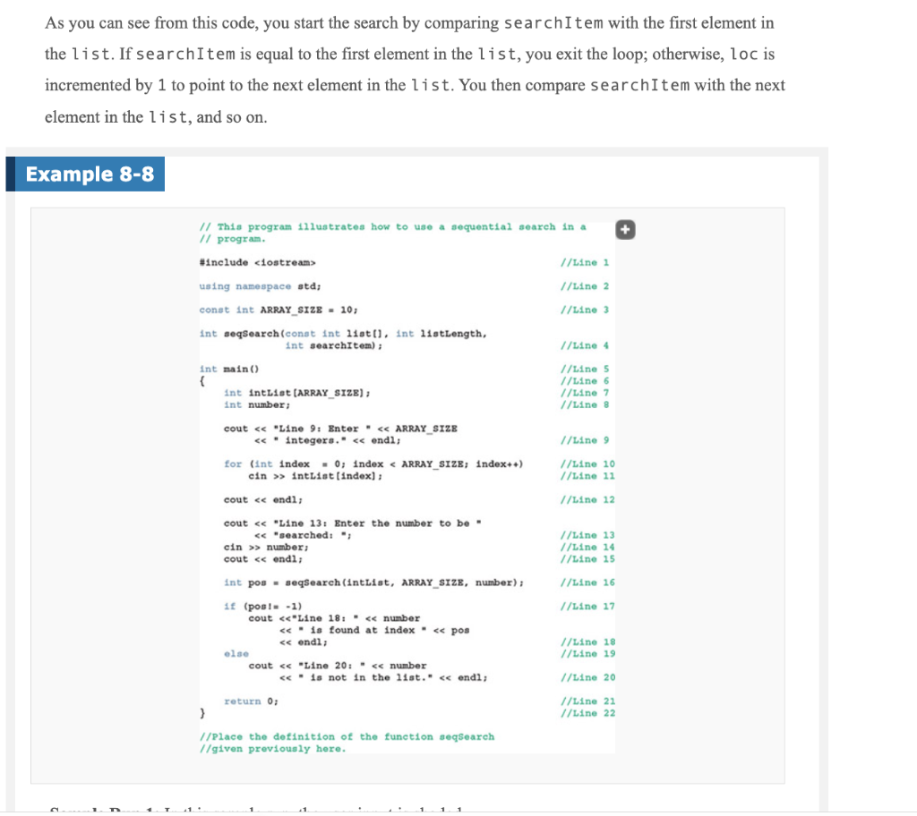 [Solved]: Write code like the example. Language in C++ Thank