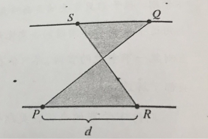 Solved The line joining P and Q corsses two parallel lines, | Chegg.com