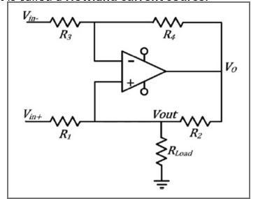Solved Design a voltage controlled current source that the | Chegg.com