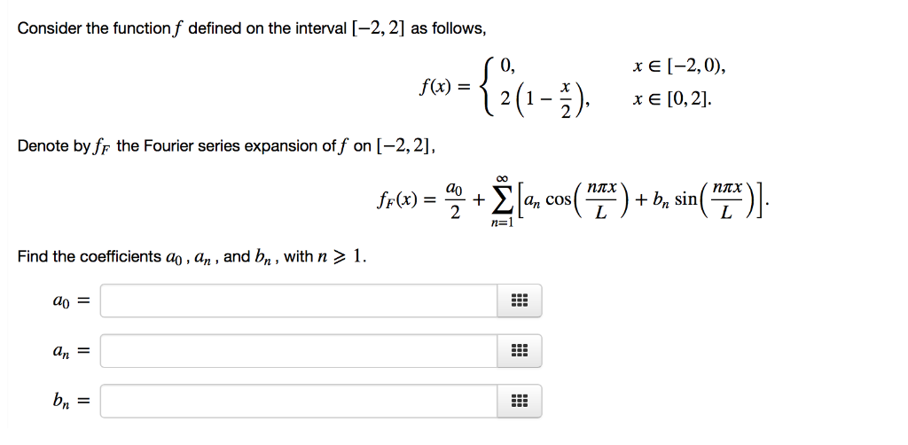 Solved Consider the function f defined on the interval [-2, | Chegg.com