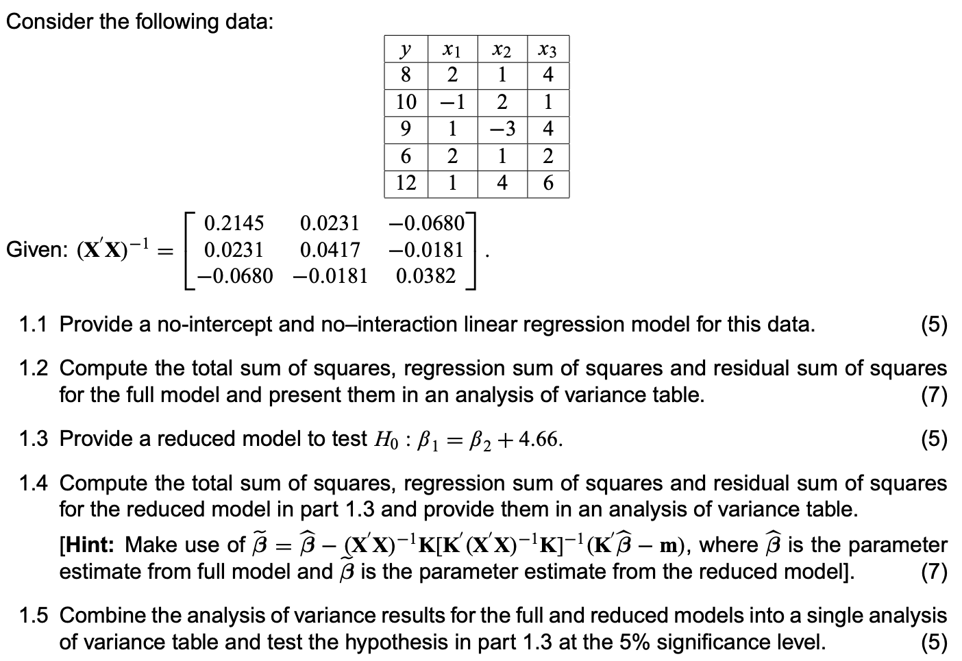 Solved Consider the following data: Given: | Chegg.com