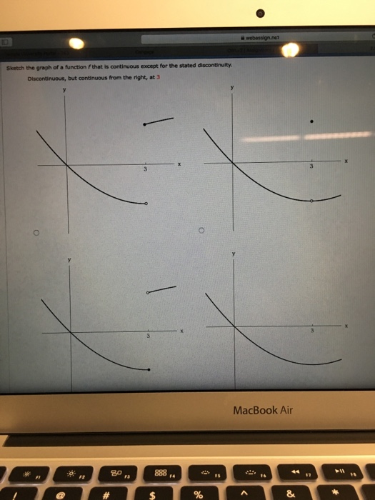 Solved Sketch The Graph Of A Function F That Is Continuous
