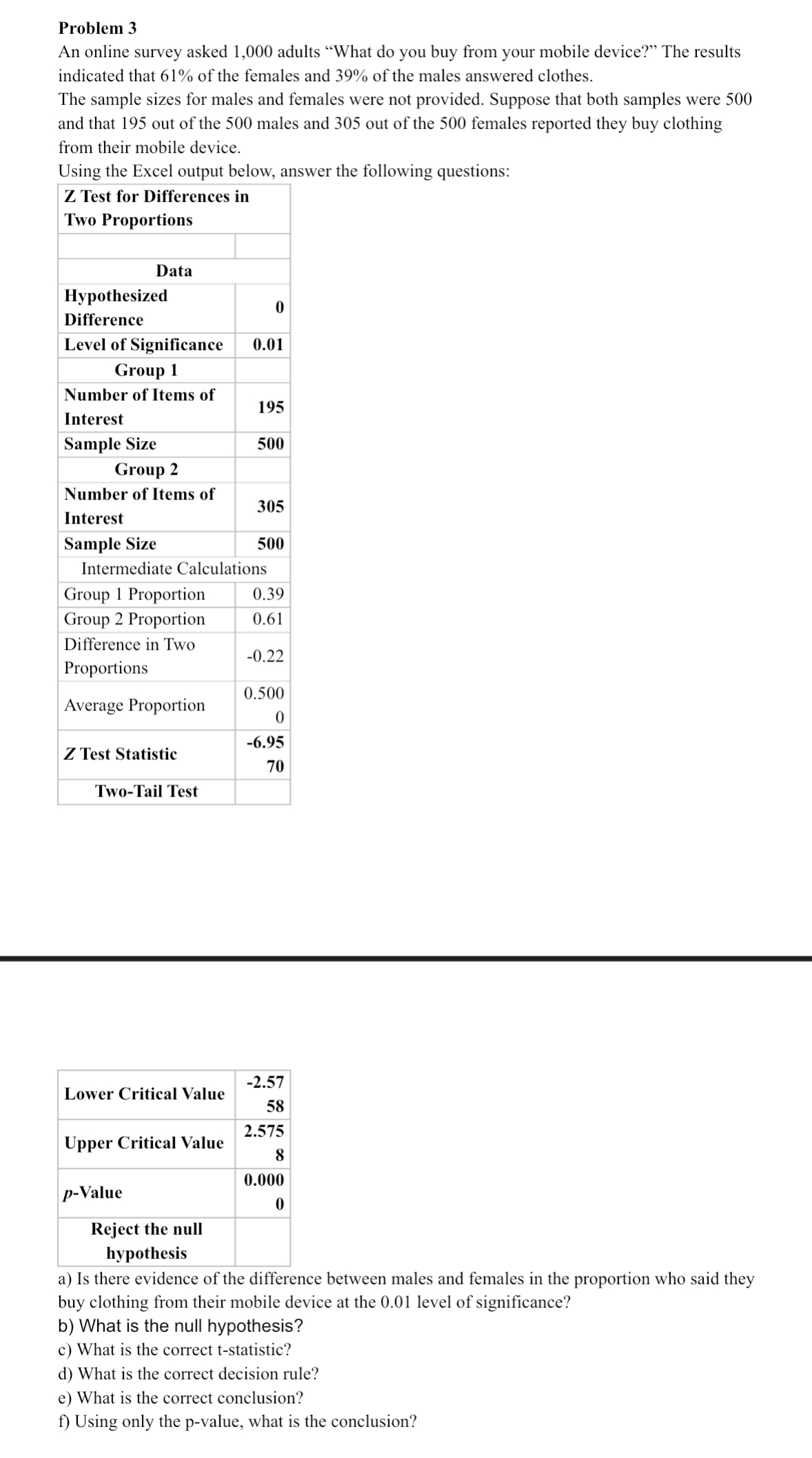 Solved Problem 3 An online survey asked 1,000 adults "What | Chegg.com