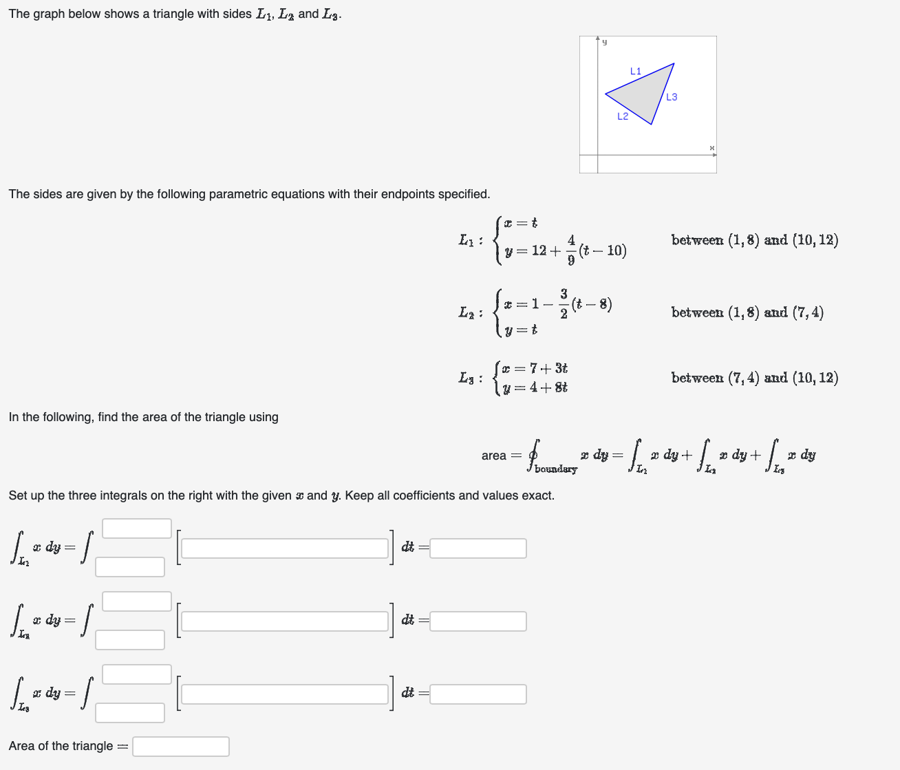 solved-the-graph-below-shows-a-triangle-with-sides-l1-la-and-chegg