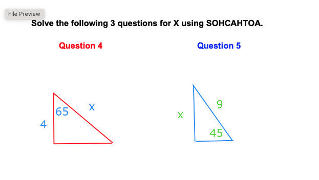 Solved Solve the following 3 questions for X using | Chegg.com