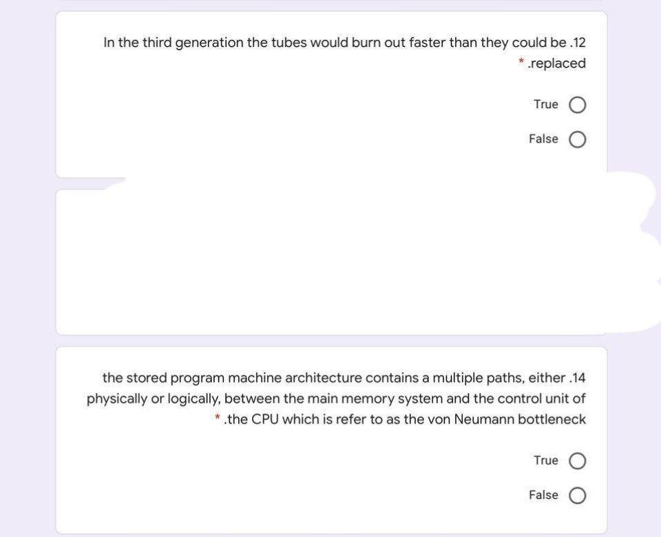 Solved In the third generation the tubes would burn out | Chegg.com