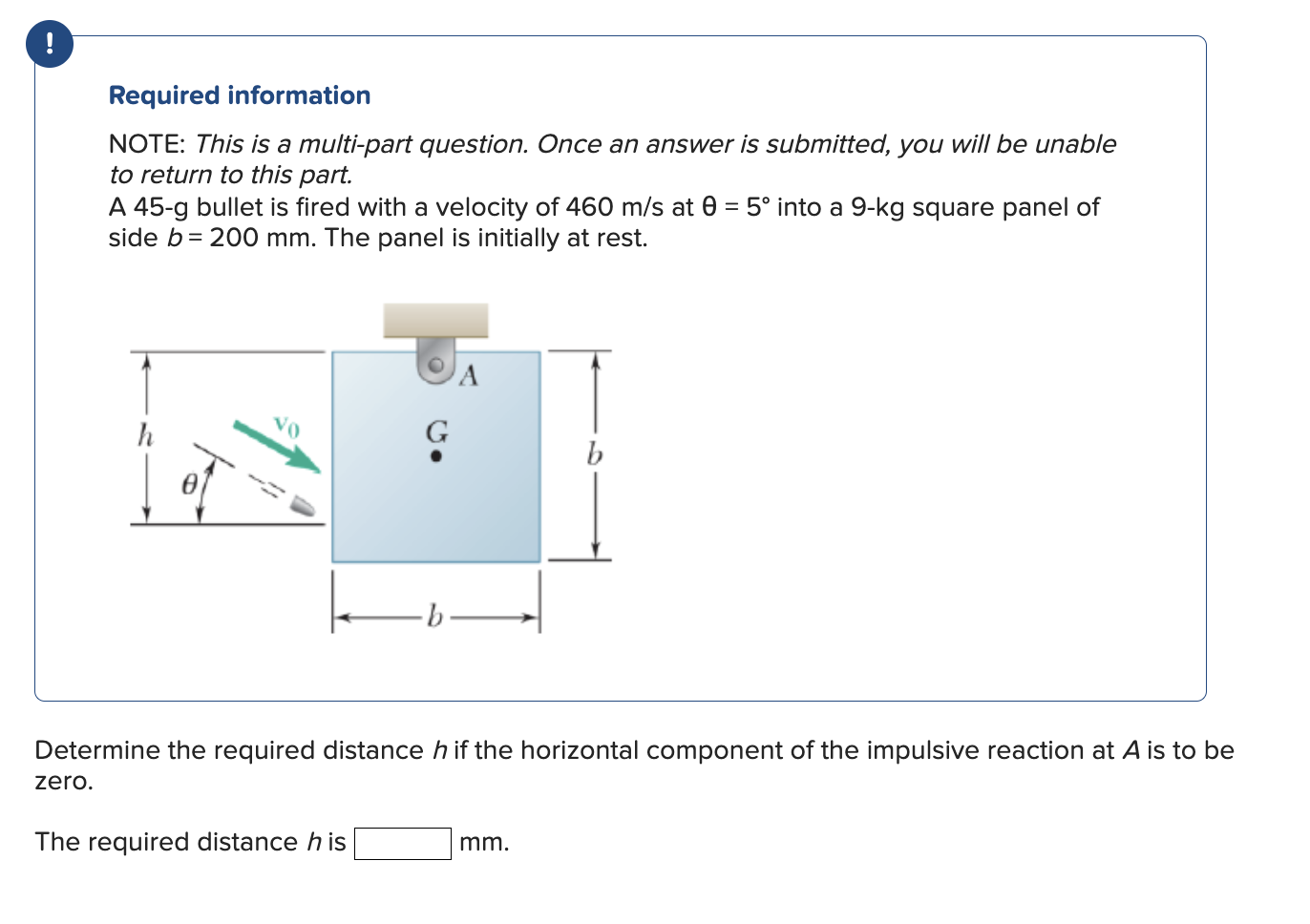 Solved Required information NOTE: This is a multi-part | Chegg.com