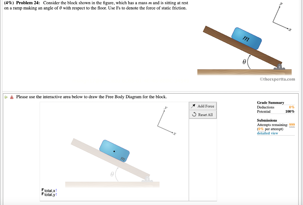 Solved 4 Problem 24 Consider The Block Shown In The