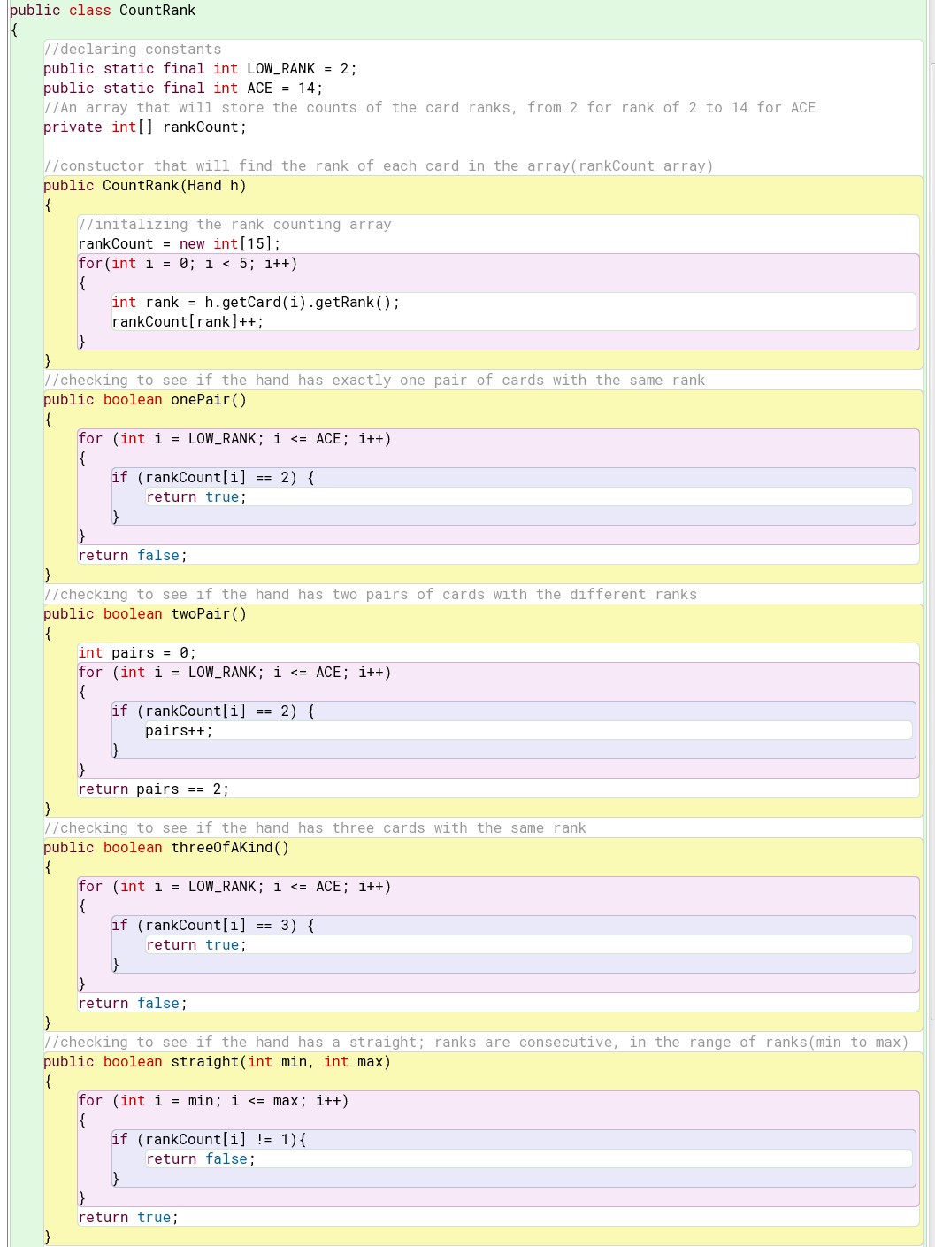 Solved I need help with this coding assignment, my output | Chegg.com