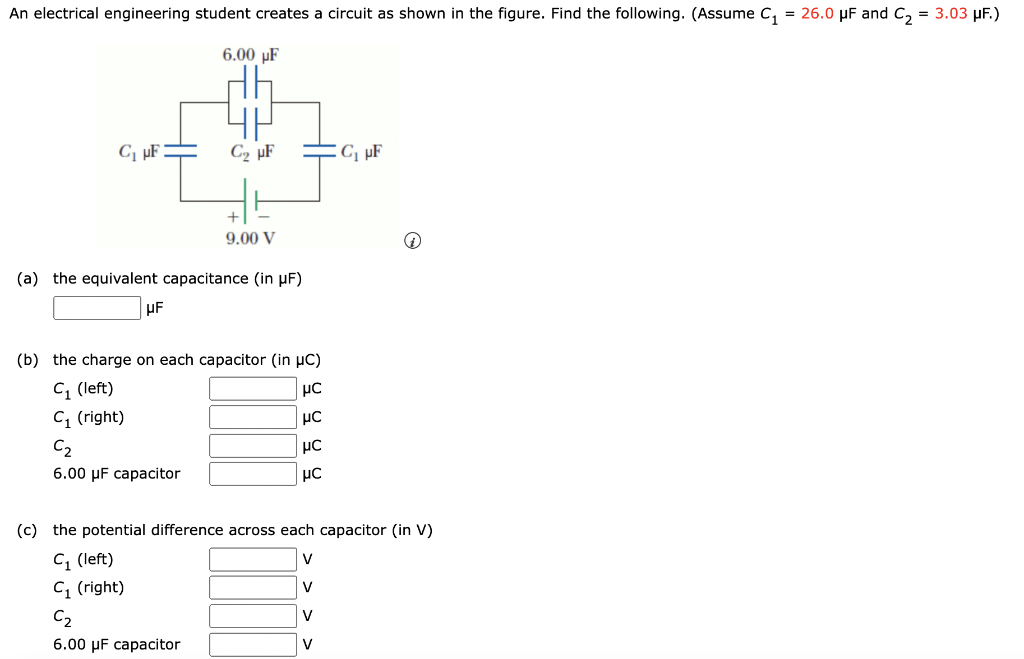 Solved An electrical engineering student creates a circuit | Chegg.com
