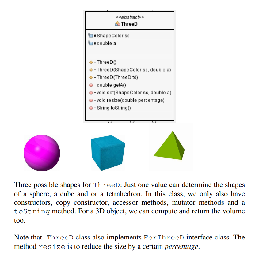 Solved A quick look to the overall UML diagram: - Three | Chegg.com