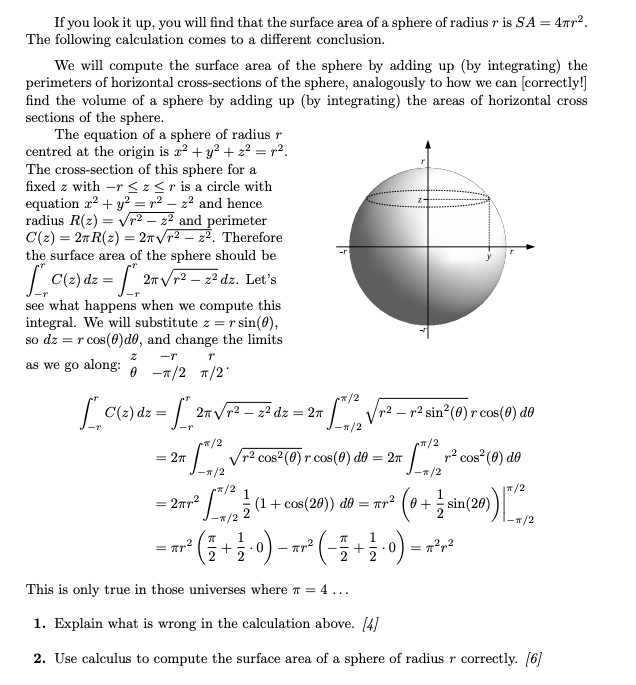 Solved If you look it up, you will find that the surface | Chegg.com