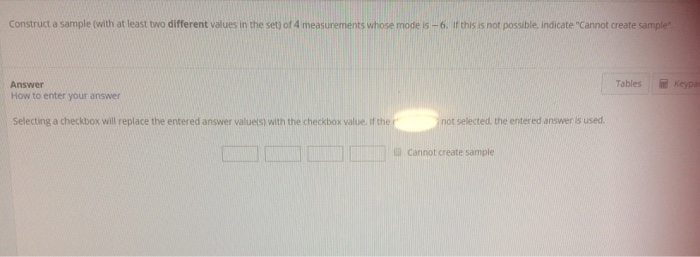 Solved Construct A Sample With At Least Two Different 