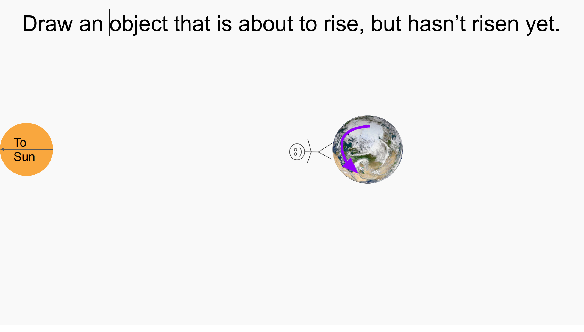 Solved Draw an object that is about to rise, but hasn't | Chegg.com