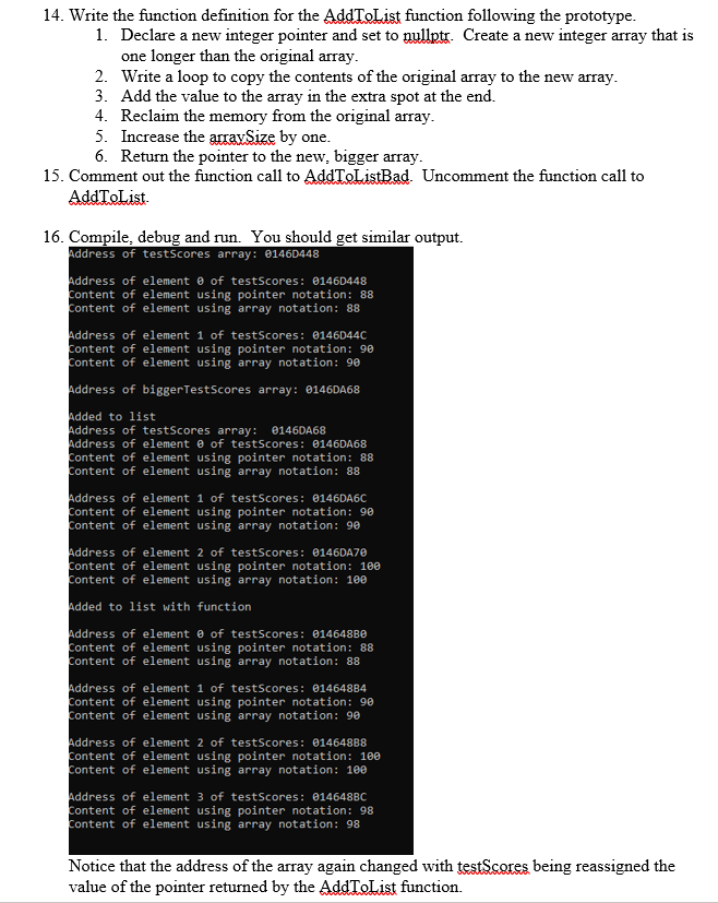 DynamicArray.cpp: #include using namespace | Chegg.com