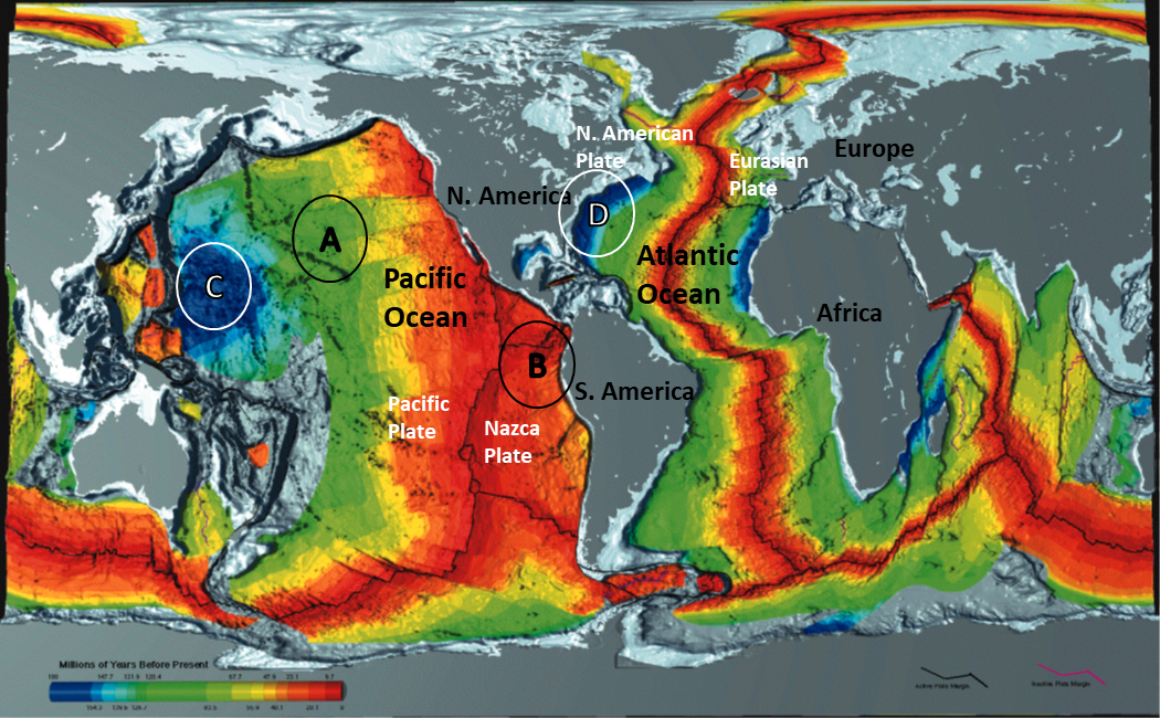 pls answer asap The map above shows part of the | Chegg.com