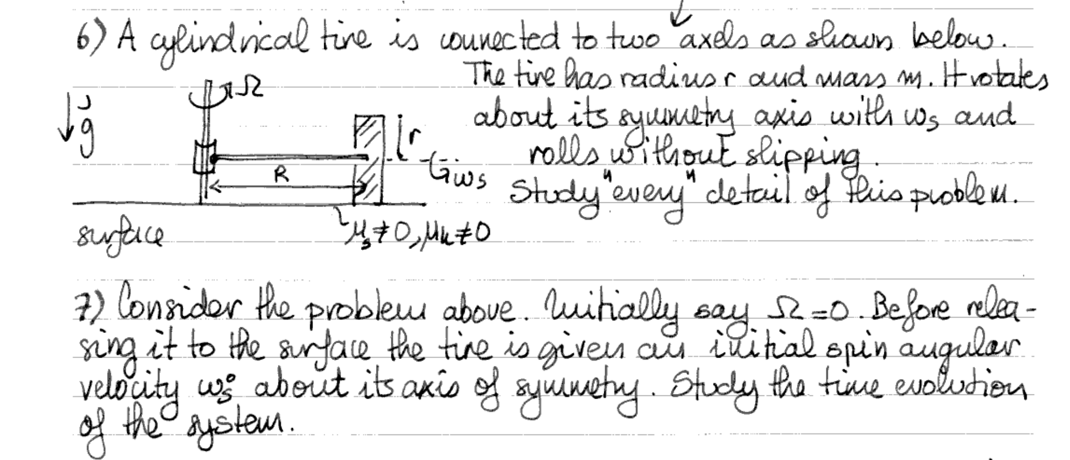 Solved Find the frequency of small oscilation about the | Chegg.com
