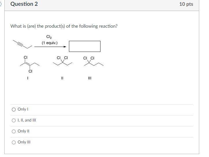 Solved What is (are) the product(s) of the following | Chegg.com