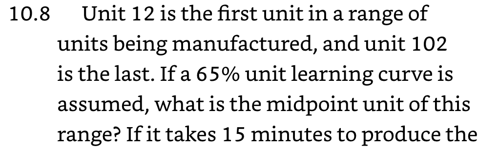 Unit 12 is the first unit in a range of units being | Chegg.com