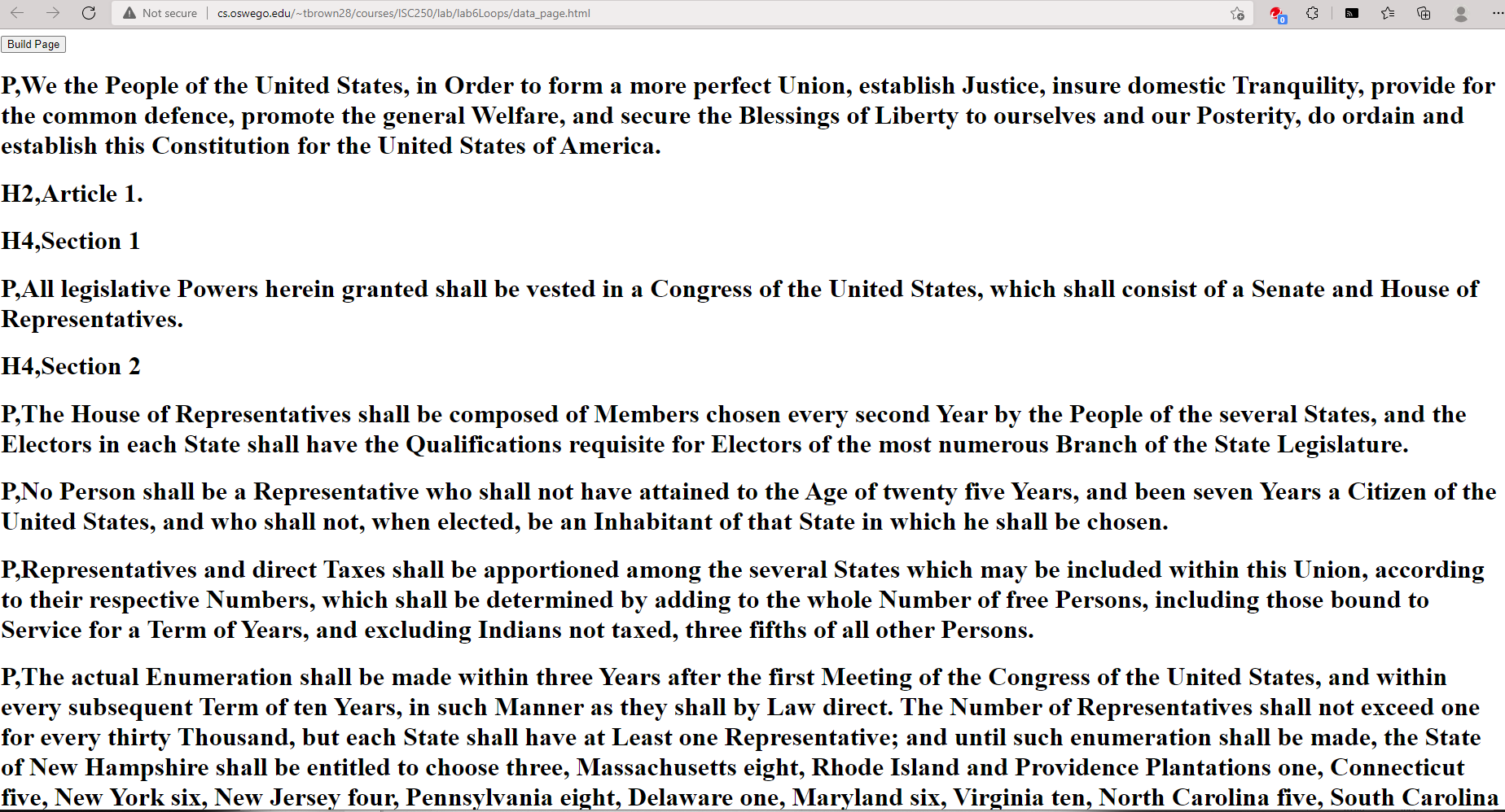 Solved 3. Correct: a self-building webpage Similar to the | Chegg.com