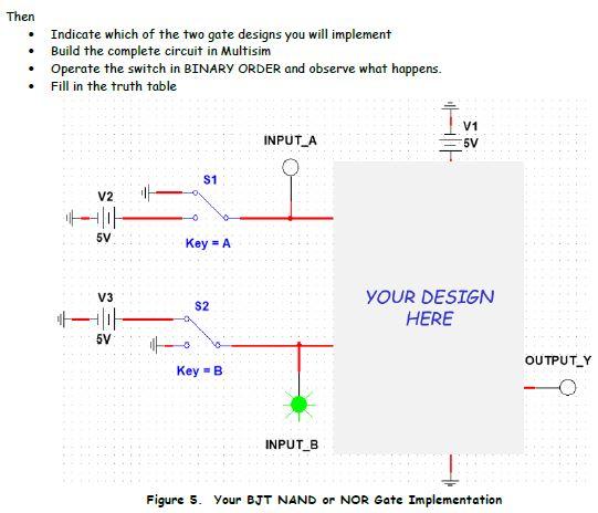 Solved Part 4. Your NOR or NAND gate implementation Using | Chegg.com