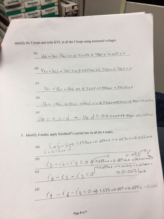Solved PROCEDURE: I. Implement the circuit on breadboard and | Chegg.com