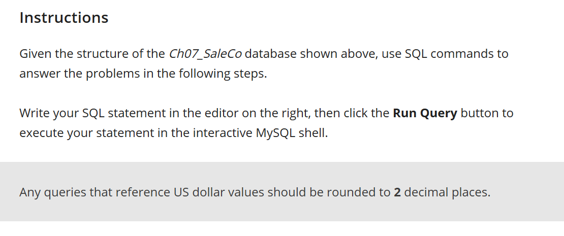 Solved FIGURE P7.9 THE CHOZ_SALECO DATABASE Relational | Chegg.com