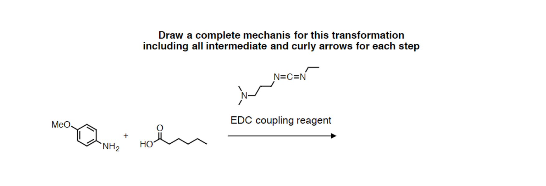 Draw a complete mechanis for this | Chegg.com