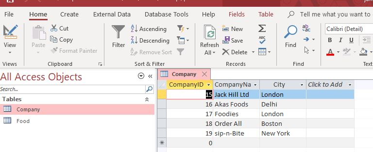 Solved Write SQL statement to get CompanyName from Company | Chegg.com