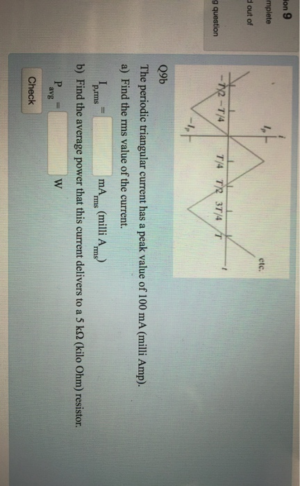 Solved 9 mplete out of on etc. g question Q9b The periodic | Chegg.com