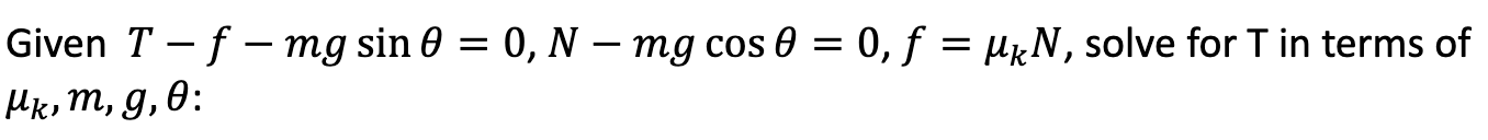 Solved Label the angle θ ﻿in relation to mg ﻿on the diagram | Chegg.com