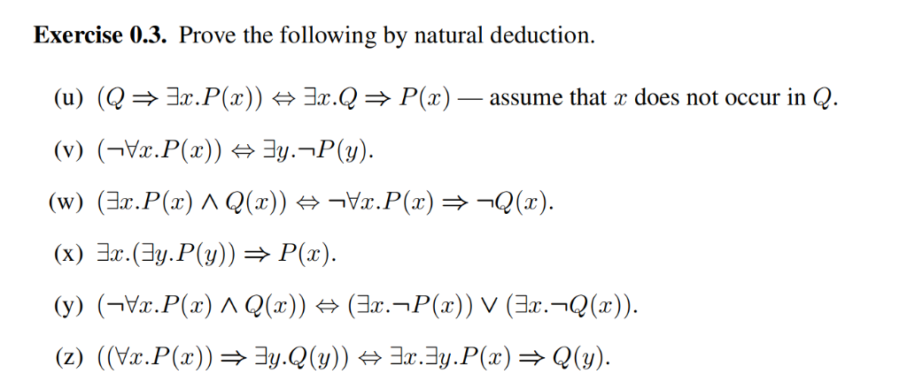 Provide formal proof for the following using | Chegg.com