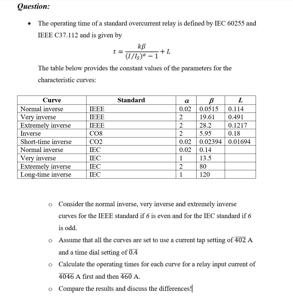 Question: The operating time of a standard | Chegg.com